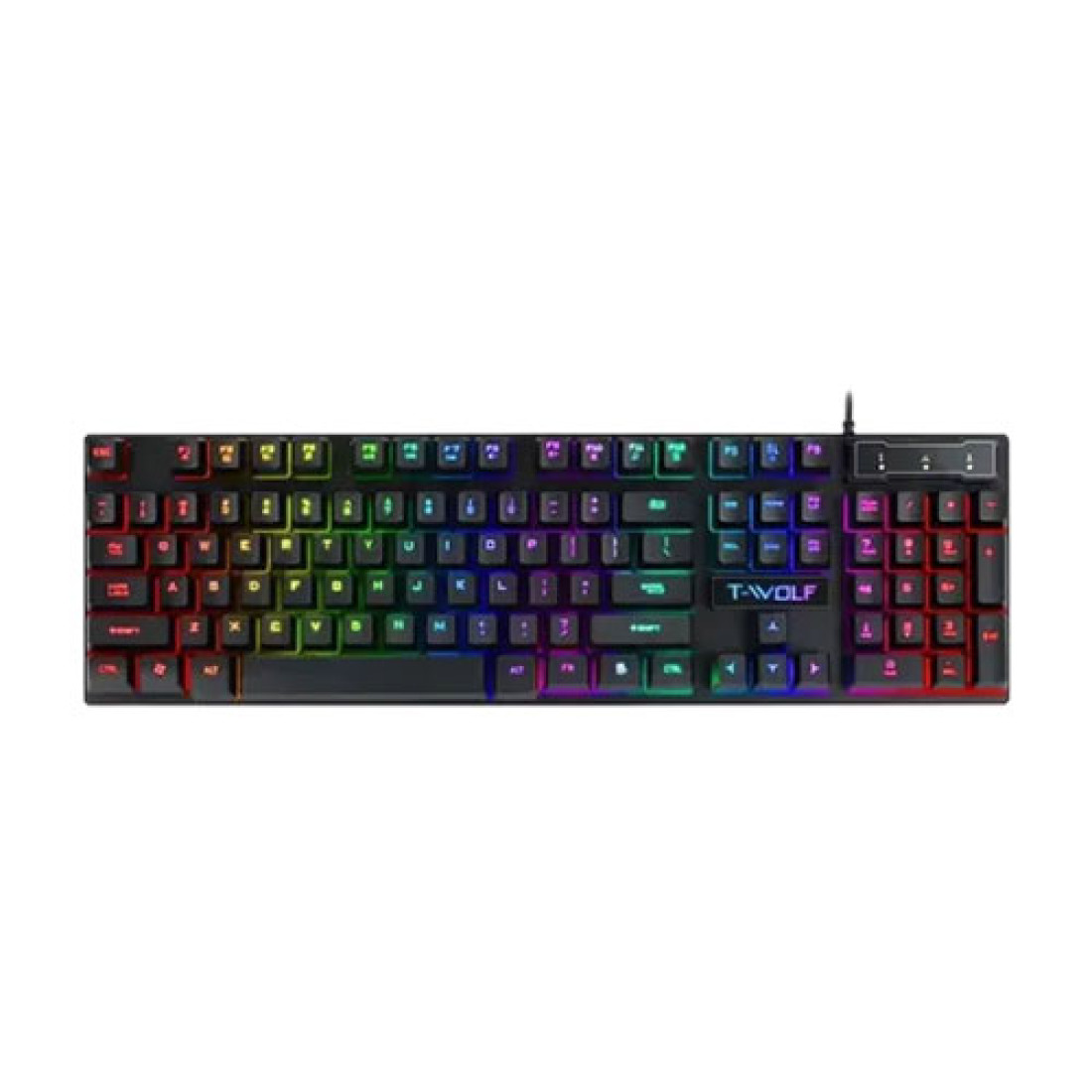T-Wolf T20 RGB Gaming Keyboard Price in Bangladesh | One Stop